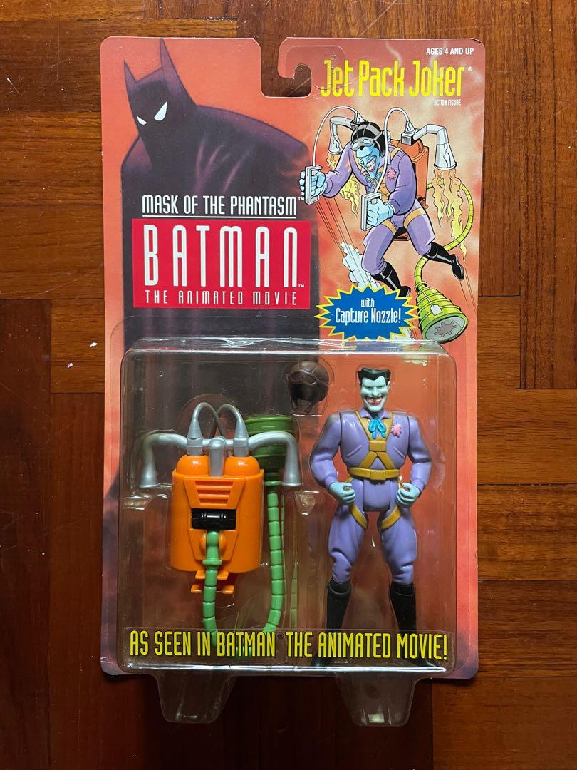 1993 Batman the Animated Series Jet Pack Joker MOSC Kenner BTAS Mask of ...