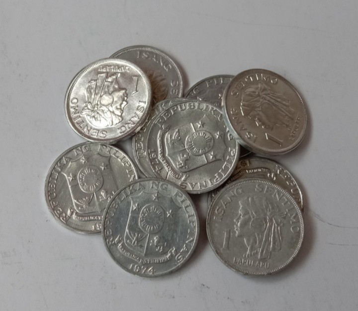 40 each 1 Sentimo LapuLapu Pilipino Series Philippine coins, Hobbies & Toys, Memorabilia ...
