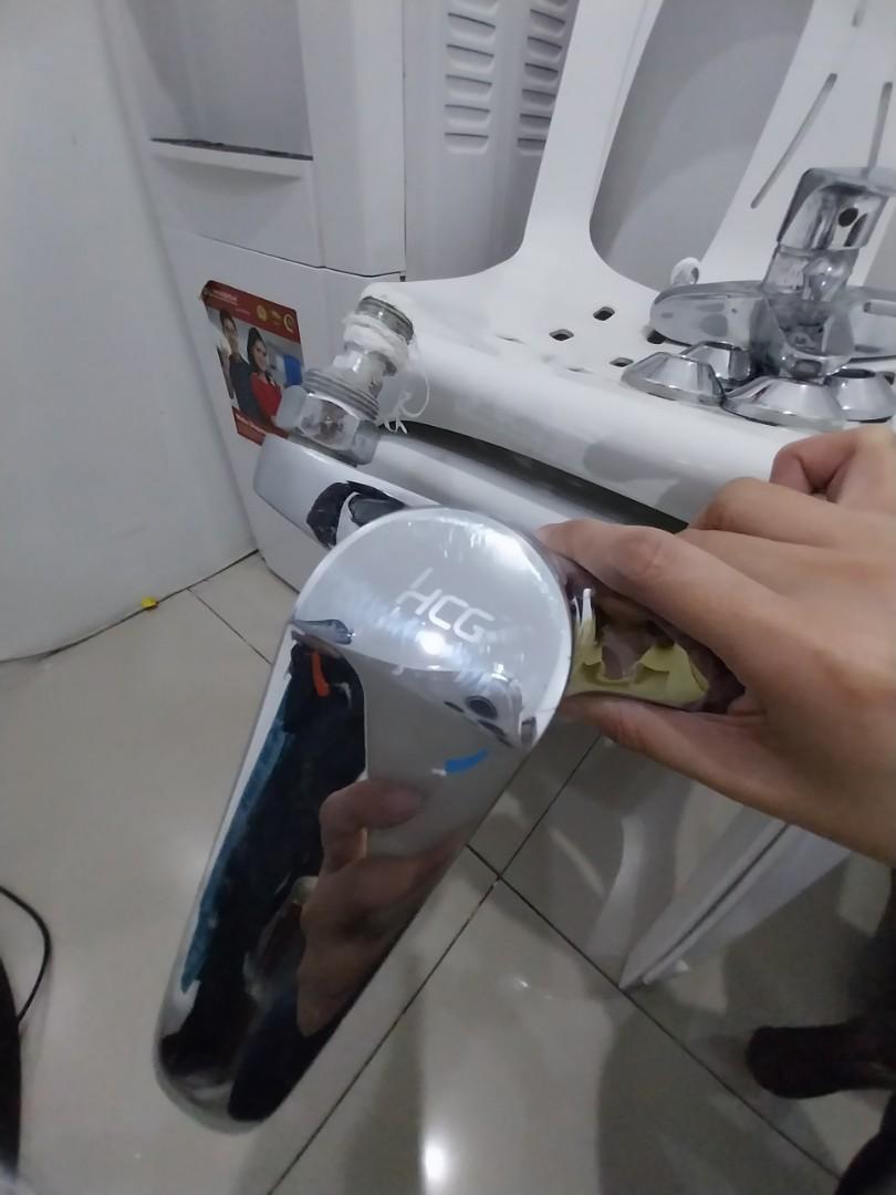 2 pieces of HCG shower mixer faucet, Furniture & Home Living, Bathroom ...