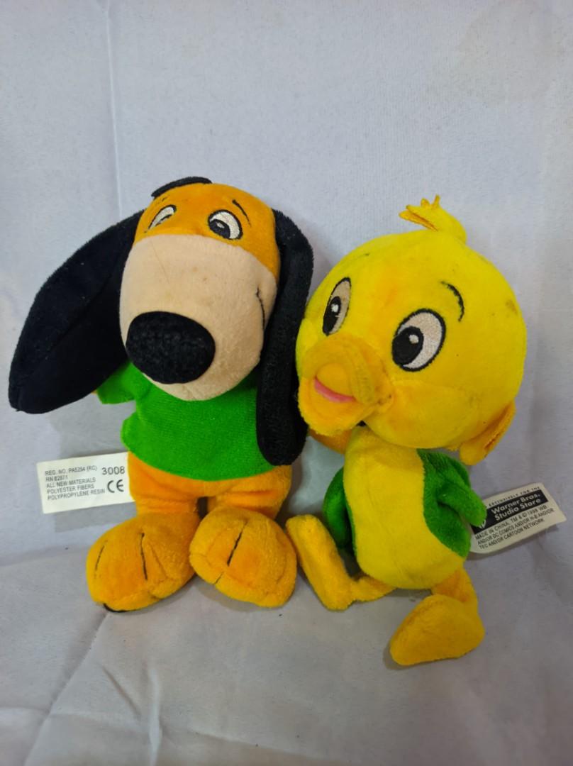 8 inches vintage warnerbros augie doggie and yakky doodle set stuffed ...