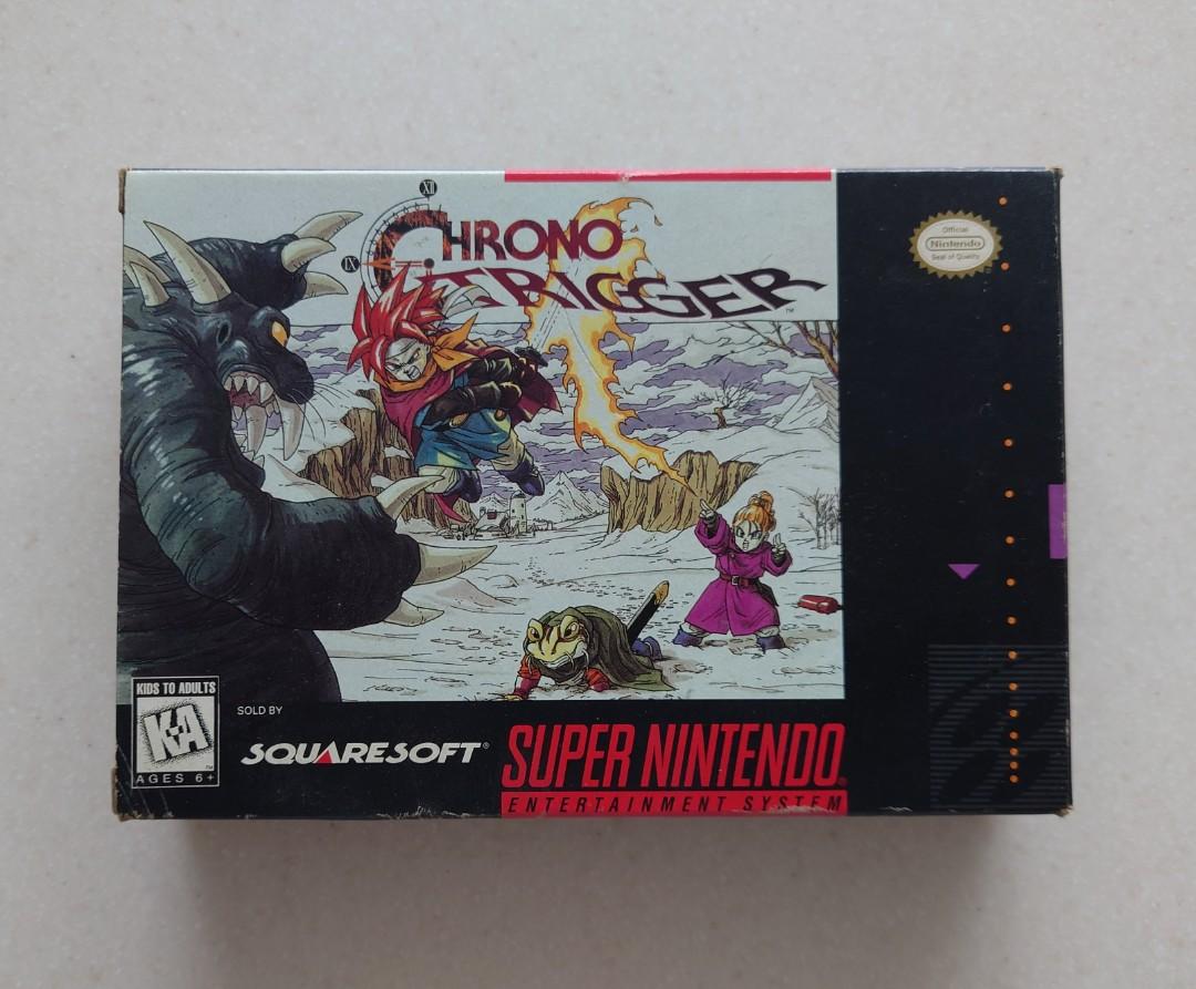 超任美版 時空穿梭機 SFC Chrono trigger USA version 鳥山明, 電子遊戲, 電子遊戲, Nintendo 任天堂 ...