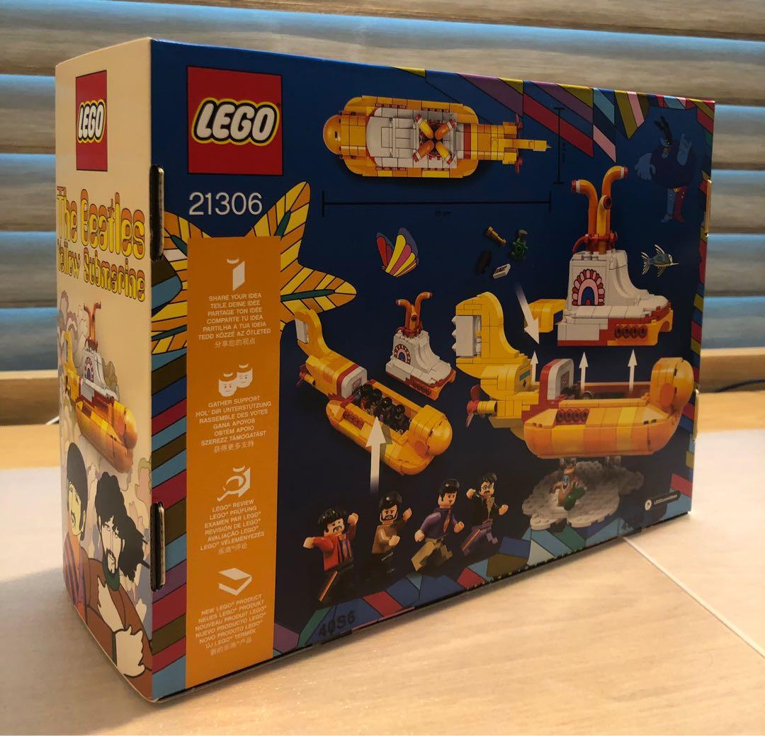[停產] LEGO 21306 The Beatles - Yellow Submarine, 興趣及遊戲, 玩具 & 遊戲類 - Carousell