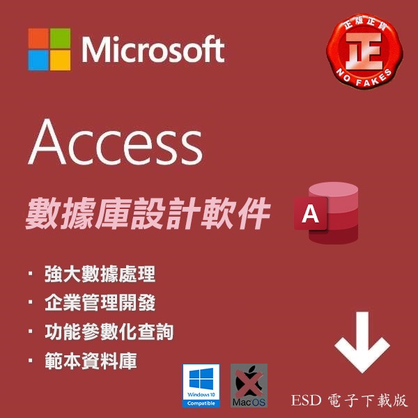 【全新正版】 Microsoft Access 2021 數據庫管理軟件 Database SQL 資料庫 office2021 office ...