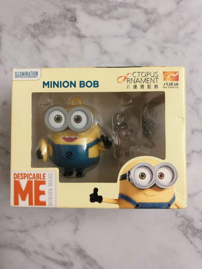 全新 Minions 成人 八達通 Octopus 迷你兵團 BOB 小童, 興趣及遊戲, 旅行, 旅遊 - 旅行必需品及用品 - Carousell