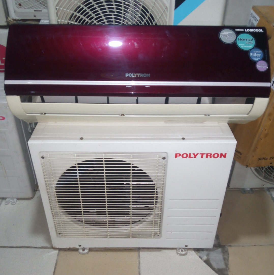 AC Polytron 1/2pk, Elektronik, Lainnya di Carousell