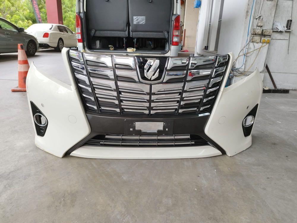 Alphard front bumper assembly set (from 2015), Car Accessories ...