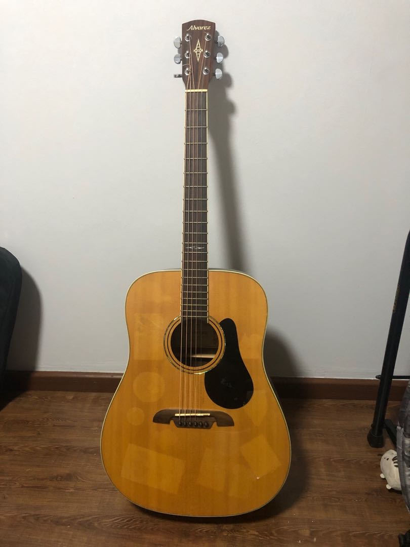 Alvarez AD70 Acoustic Guitar, Hobbies & Toys, Music & Media, Musical ...