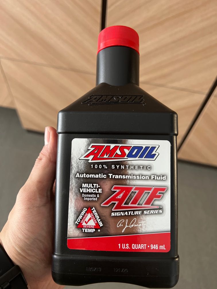 Amsoil ATF Red Signature series, Car Accessories, Accessories on Carousell