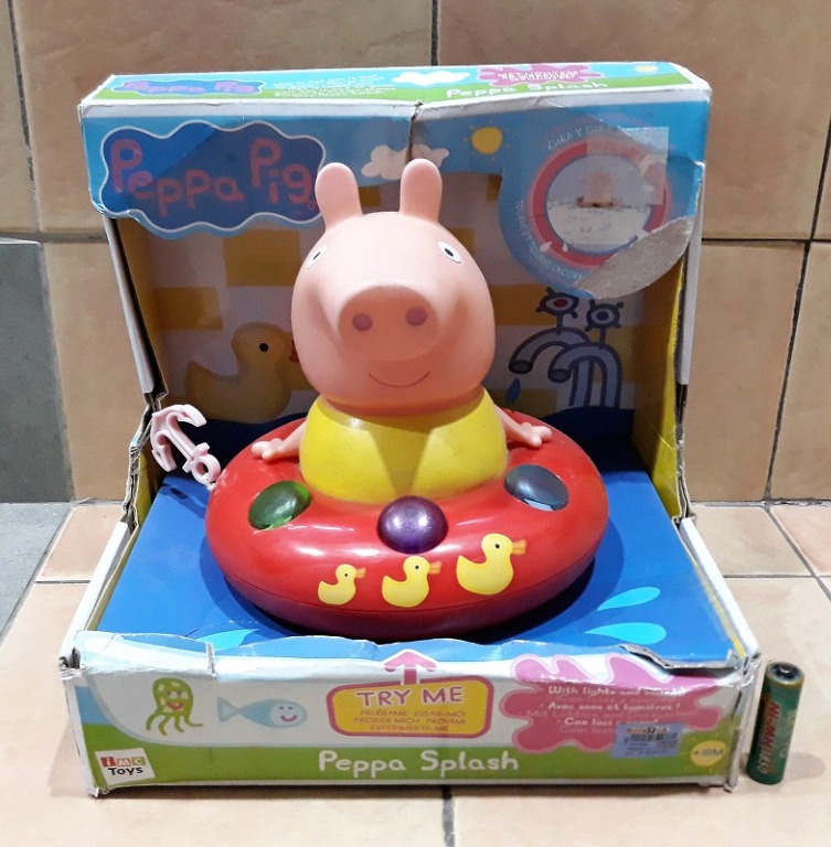 Authentic PEPPA PIG Splash Toy, Babies & Kids, Infant Playtime on Carousell