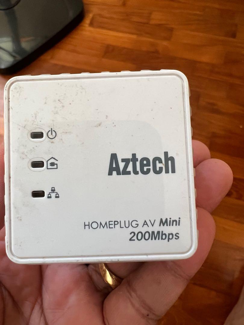 Aztech HOMEPLUG AV 200MBPS, Computers & Tech, Parts & Accessories ...