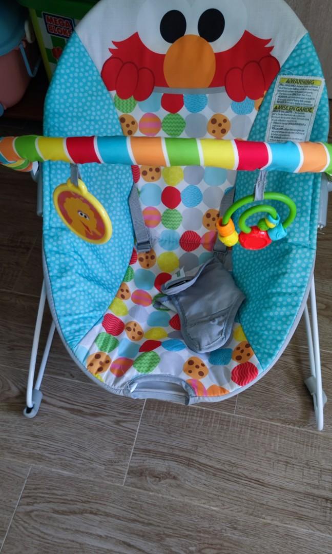 To Bless: Baby rocker Elmo sesame street, Babies & Kids, Baby Nursery ...