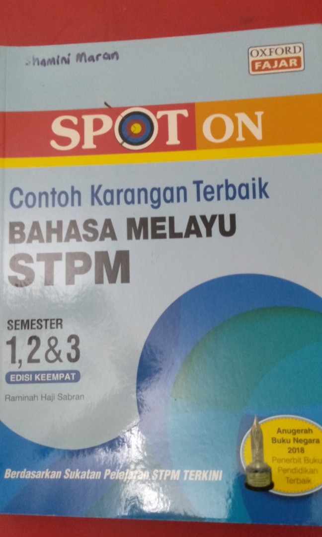 BAHASA MELAYU STPM, Everything Else, Others on Carousell