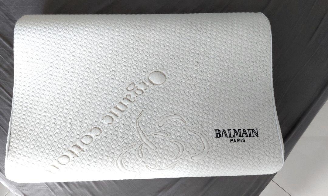 Balmain Paris charcoal infused ergonomic contour pillow. Clean as new ...