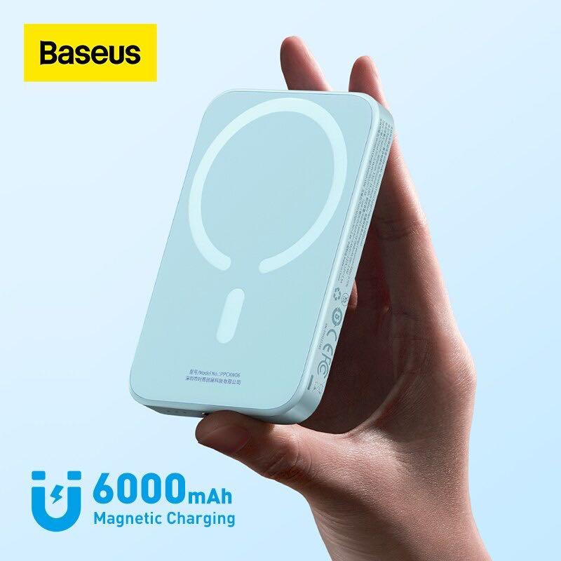 Baseus Wireless Magsafe Powerbank (White) , Mobile Phones & Gadgets ...