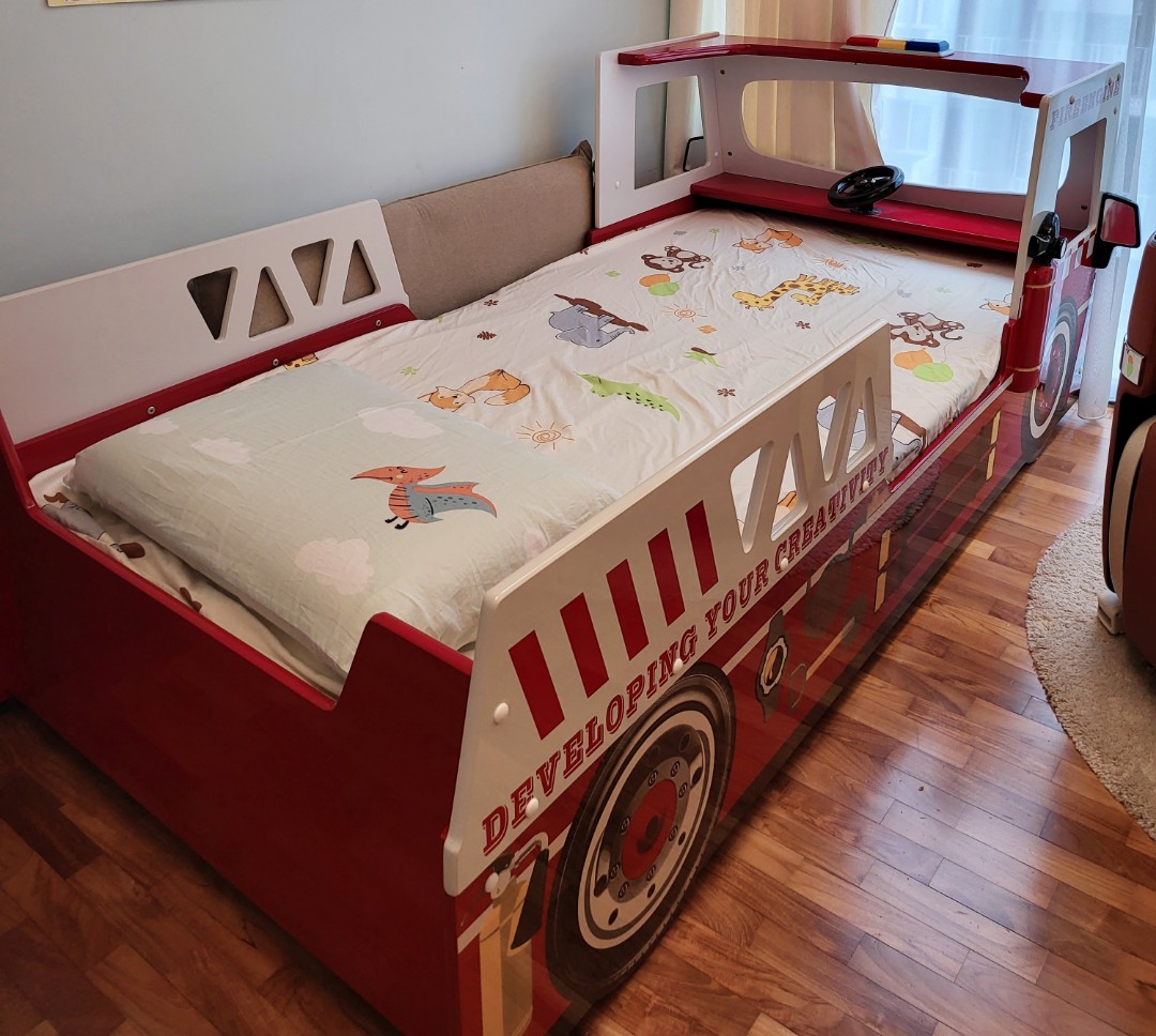 Bed Fire Engine, Babies & Kids, Baby Nursery & Kids Furniture ...