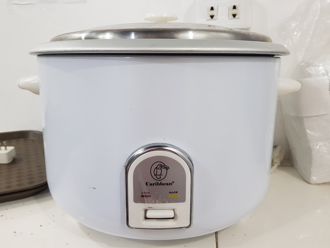 Big Carribean Rice Cooker (30++ cups), TV & Home Appliances, Kitchen ...