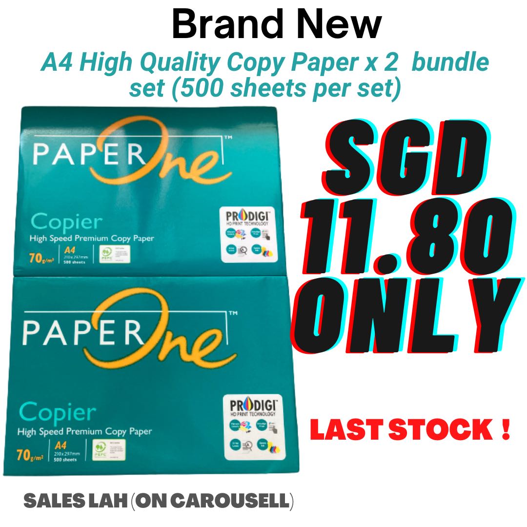 Brand New A4 High Quality Paper x 2 Bundle Set, Everything Else on ...