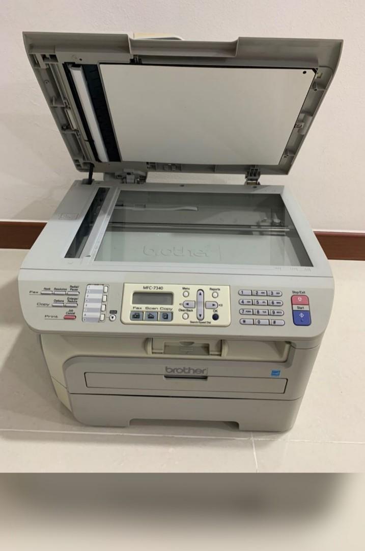 Brother MFC 7340 Printer Fax Scan, Computers & Tech, Printers, Scanners ...