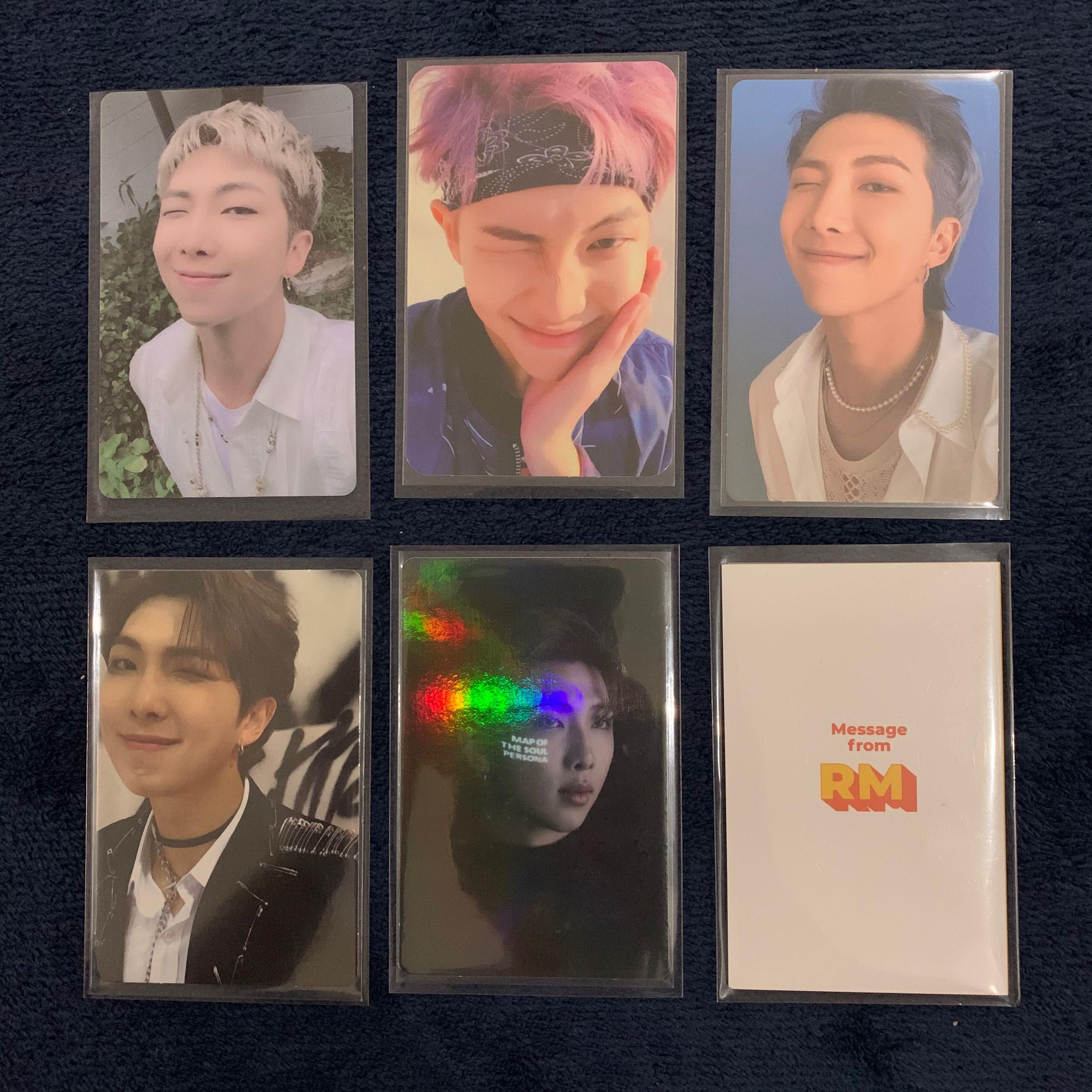 BTS RM NAMJOON PHOTOCARDS, Hobbies & Toys, Memorabilia & Collectibles ...
