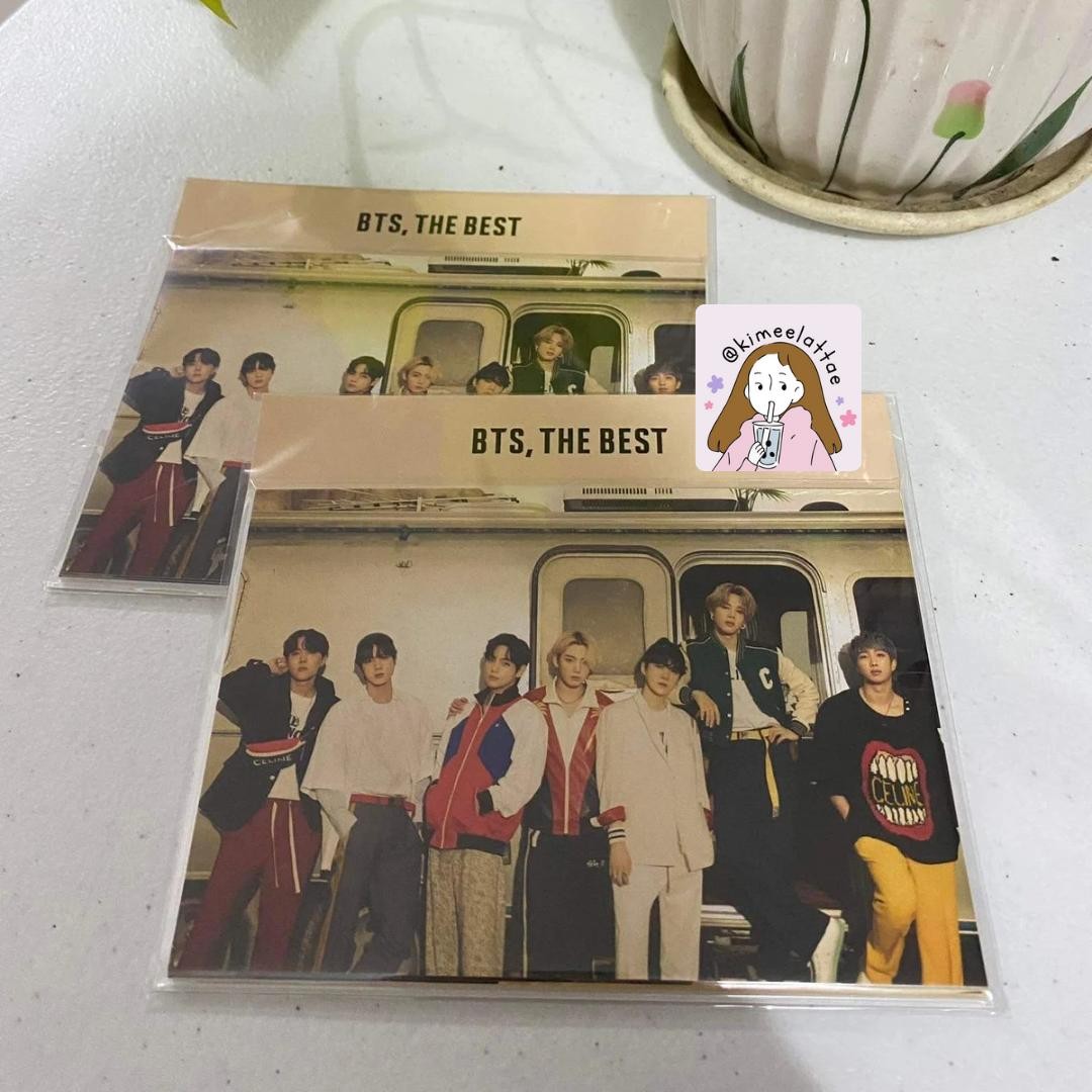 BTS The Best Postcard Set Orange Version [SEALED], Hobbies & Toys ...