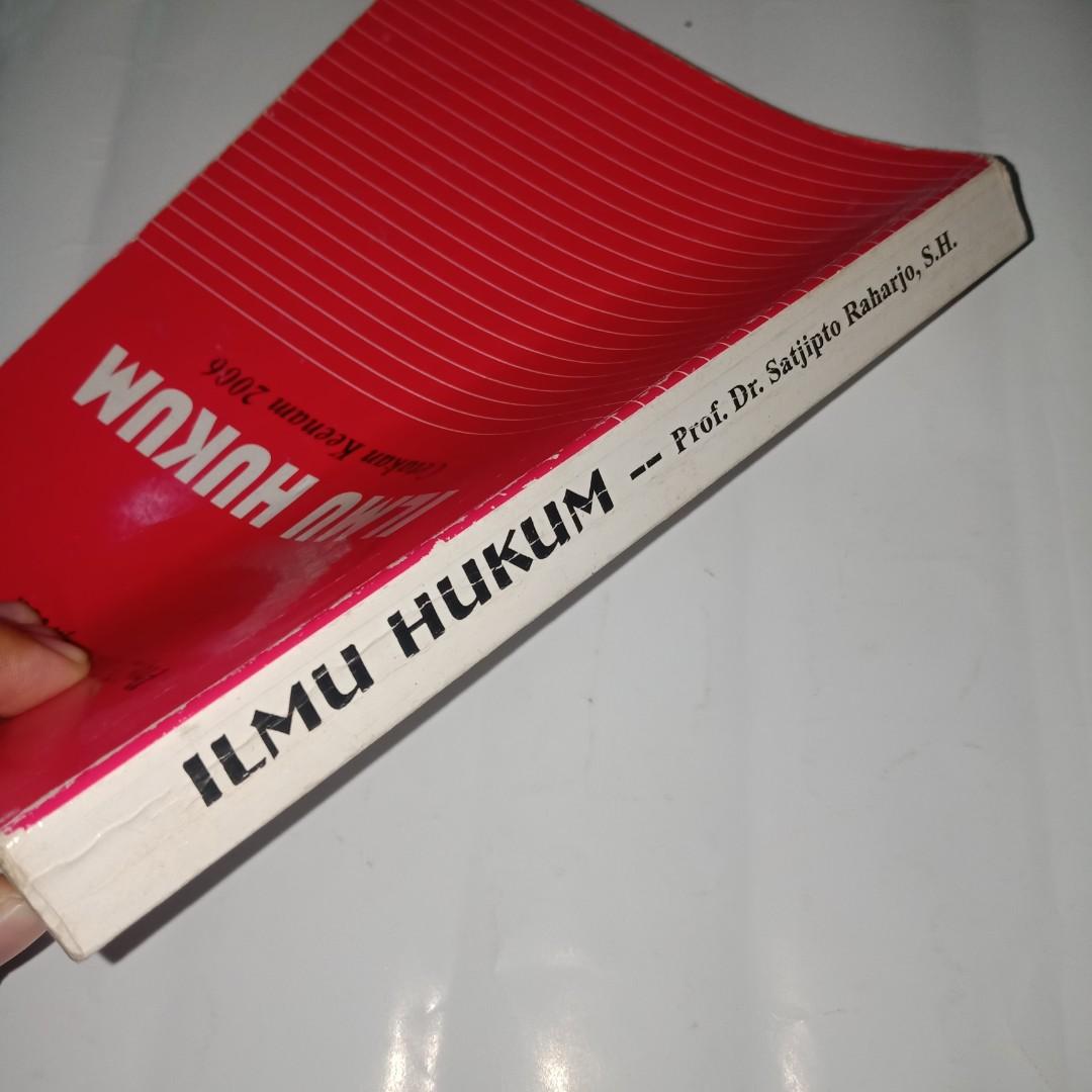 Buku Ilmu Hukum Cetakan keenam 2006 (prof.Dr.Satjipto Rahardjo S.H ...