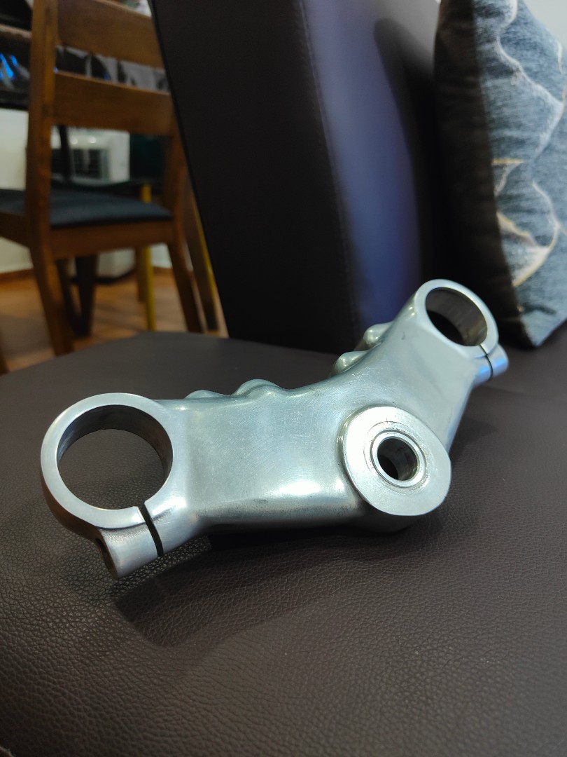 CAFE RACER TRIPLE CLAMP |Cowling|Fairing|Body Kit|Handlebar|Clip On ...