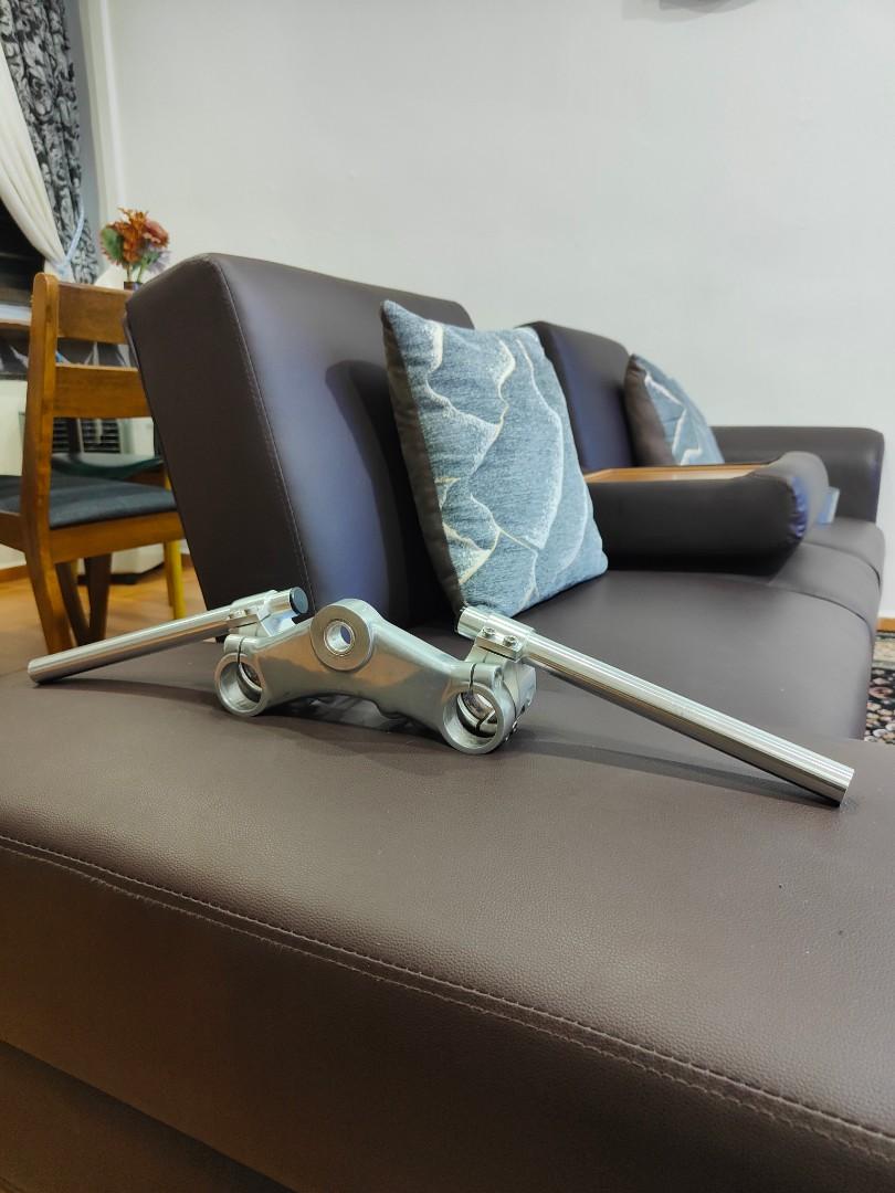 CAFE RACER TRIPLE CLAMP |Cowling|Fairing|Body Kit|Handlebar|Clip On ...