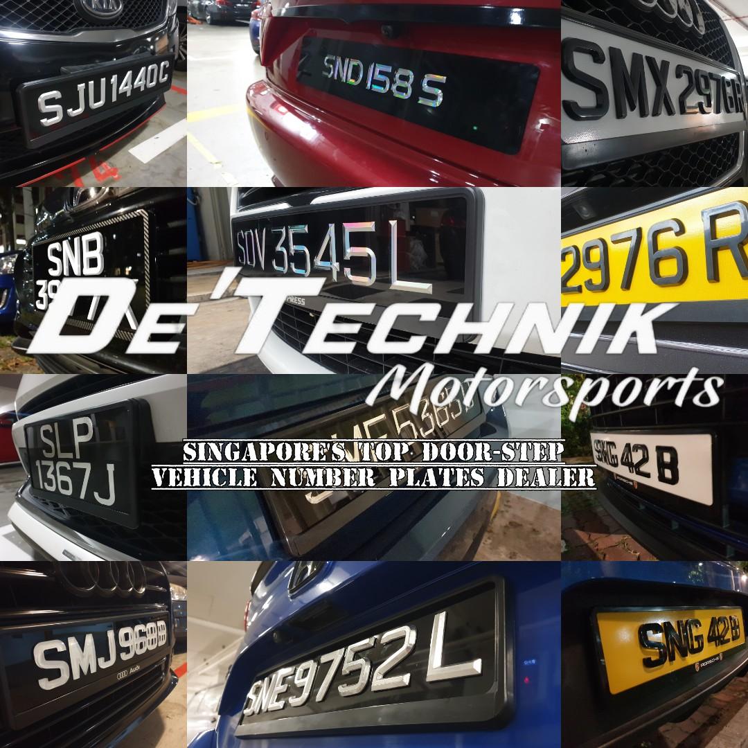 Car Number Plates/ Car Plates *910 Positive Reviews*, Car Accessories ...