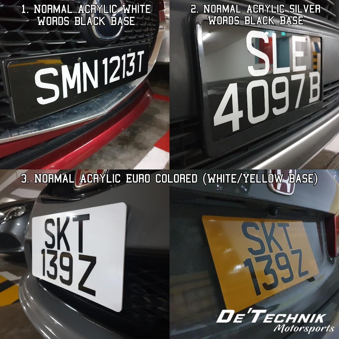 Car Number Plates/ Car Plates *910 Positive Reviews*, Car Accessories ...