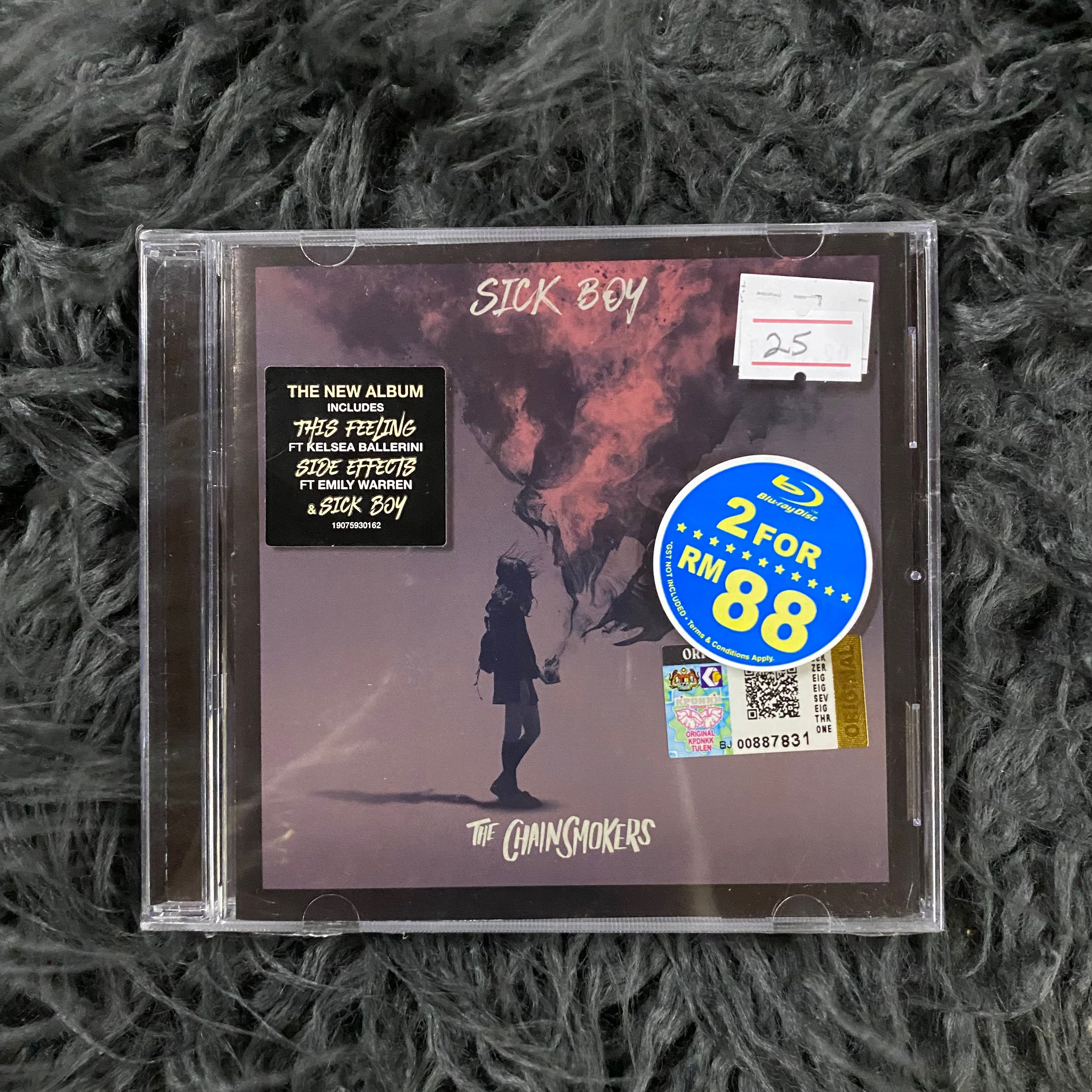 CD THE CHAINSMOKER Sick Boy, Hobbies & Toys, Music & Media, CDs & DVDs ...