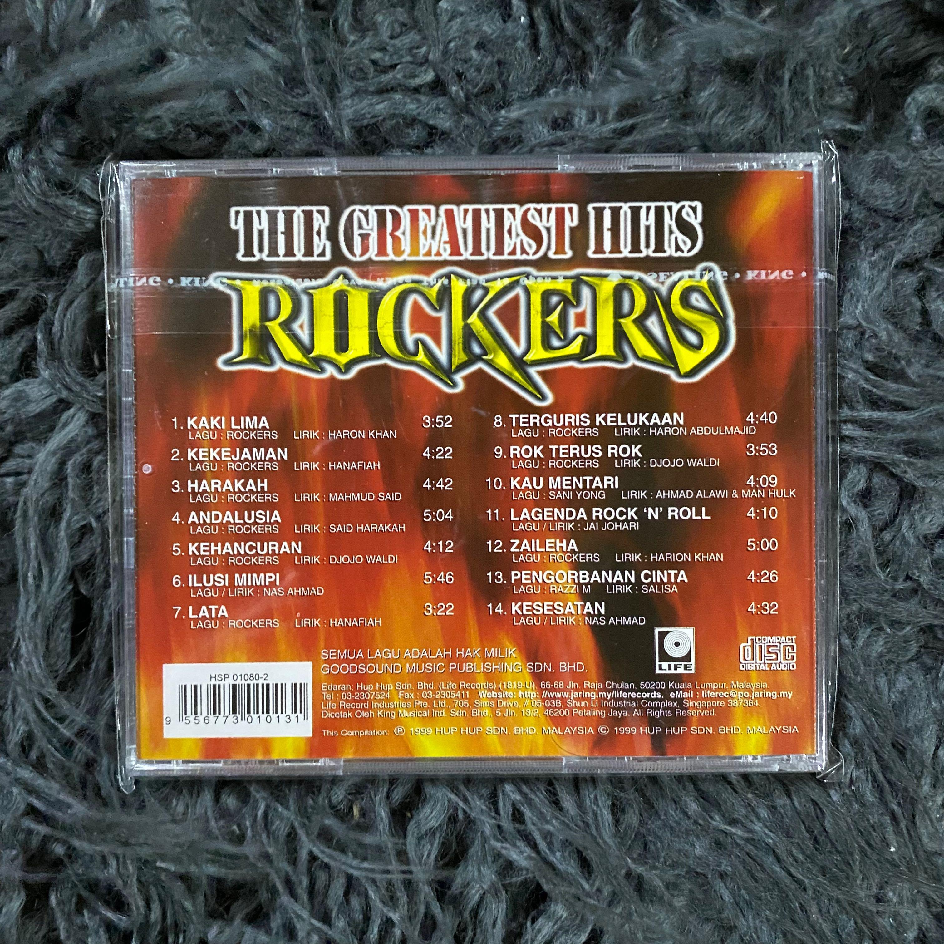 CD THE GREATEST HITS ROCKERS, Hobbies & Toys, Music & Media, CDs & DVDs ...