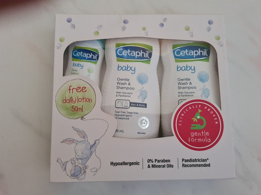Cetaphil Baby Gentle Wash & Shampoo and Baby Lotion and Bath & Wash ...