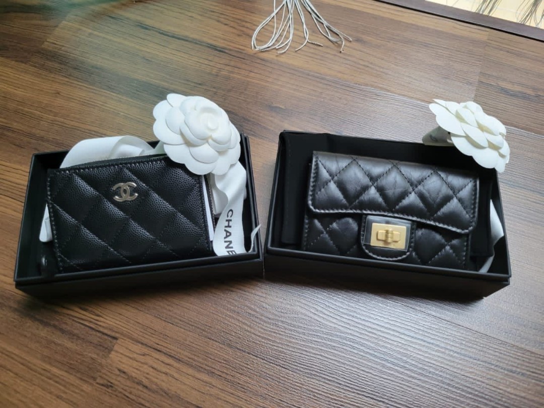 Cha.nel wallet, Luxury, Bags & Wallets on Carousell