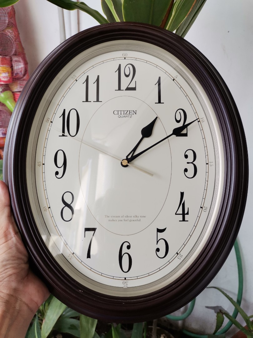 Citizen WallClock, Furniture & Home Living, Home Decor, Clocks on Carousell