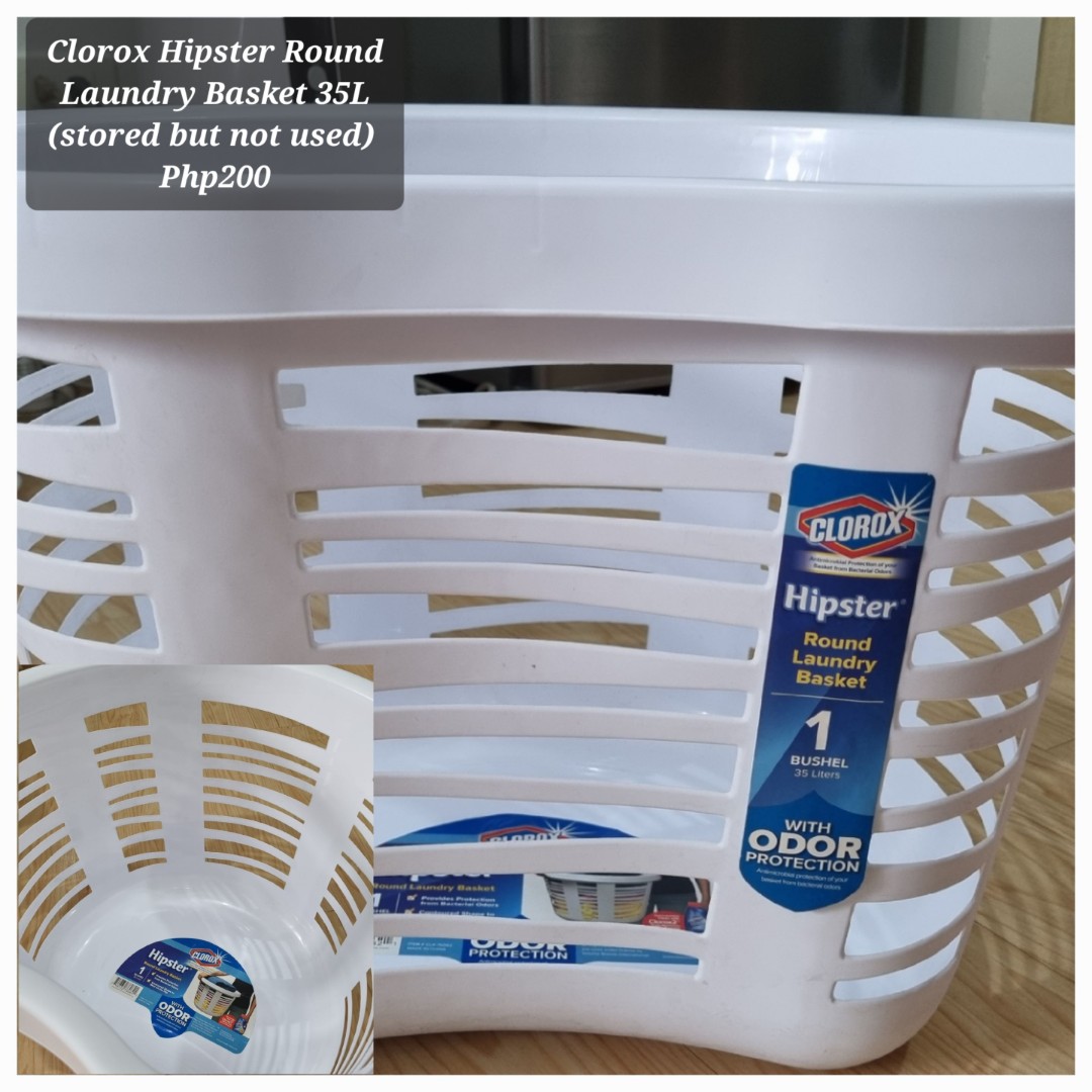 Clorox Hipster Laundry Basket, Furniture & Home Living, Home ...