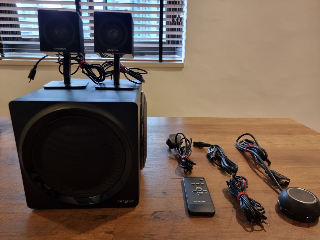 Creative T4 Wireless 2.1 Speaker with NFC, Audio, Soundbars, Speakers ...