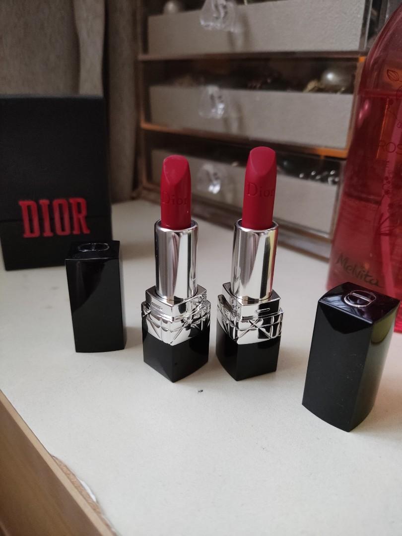 Cute Dior mini lipstick duo, Beauty & Personal Care, Face, Makeup on ...