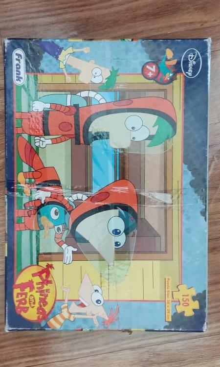 Disney phineas and ferb puzzle, Hobbies & Toys, Toys & Games on Carousell