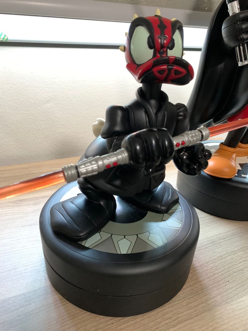 Disney Star Wars exclusive - Donald Duck as Darth Maul, Hobbies & Toys ...