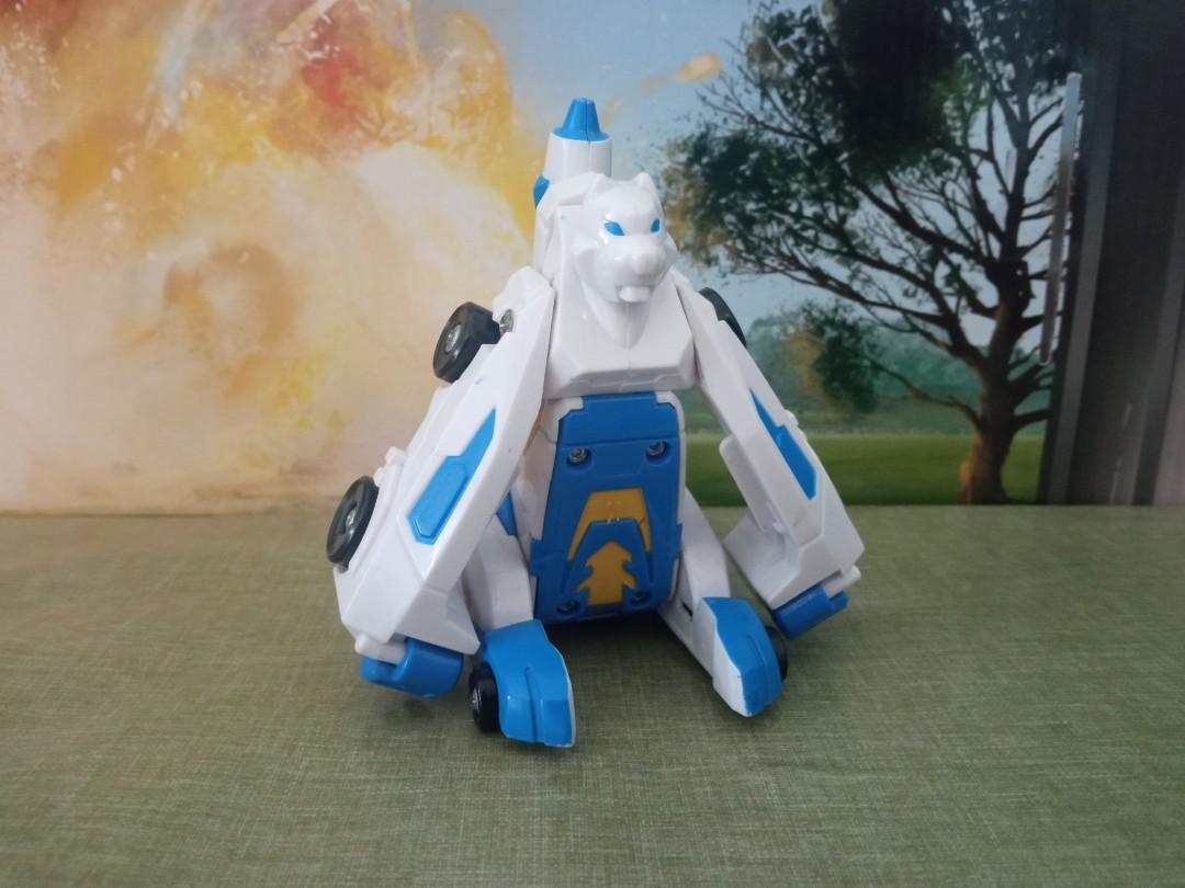 Dual Beast Cars White Bear Korea original, Hobbies & Toys, Toys & Games ...