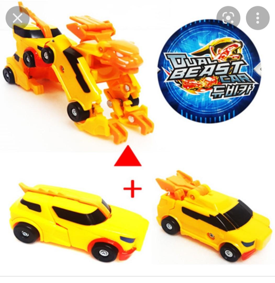 Dual Beast Cars Yellow Tiger Korea original, Hobbies & Toys, Toys ...