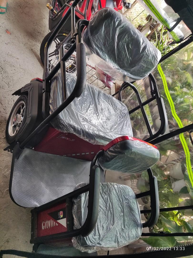 EBIKE:ERVS2 Maroon NWOW, Motorbikes, Motorbikes for Sale on Carousell