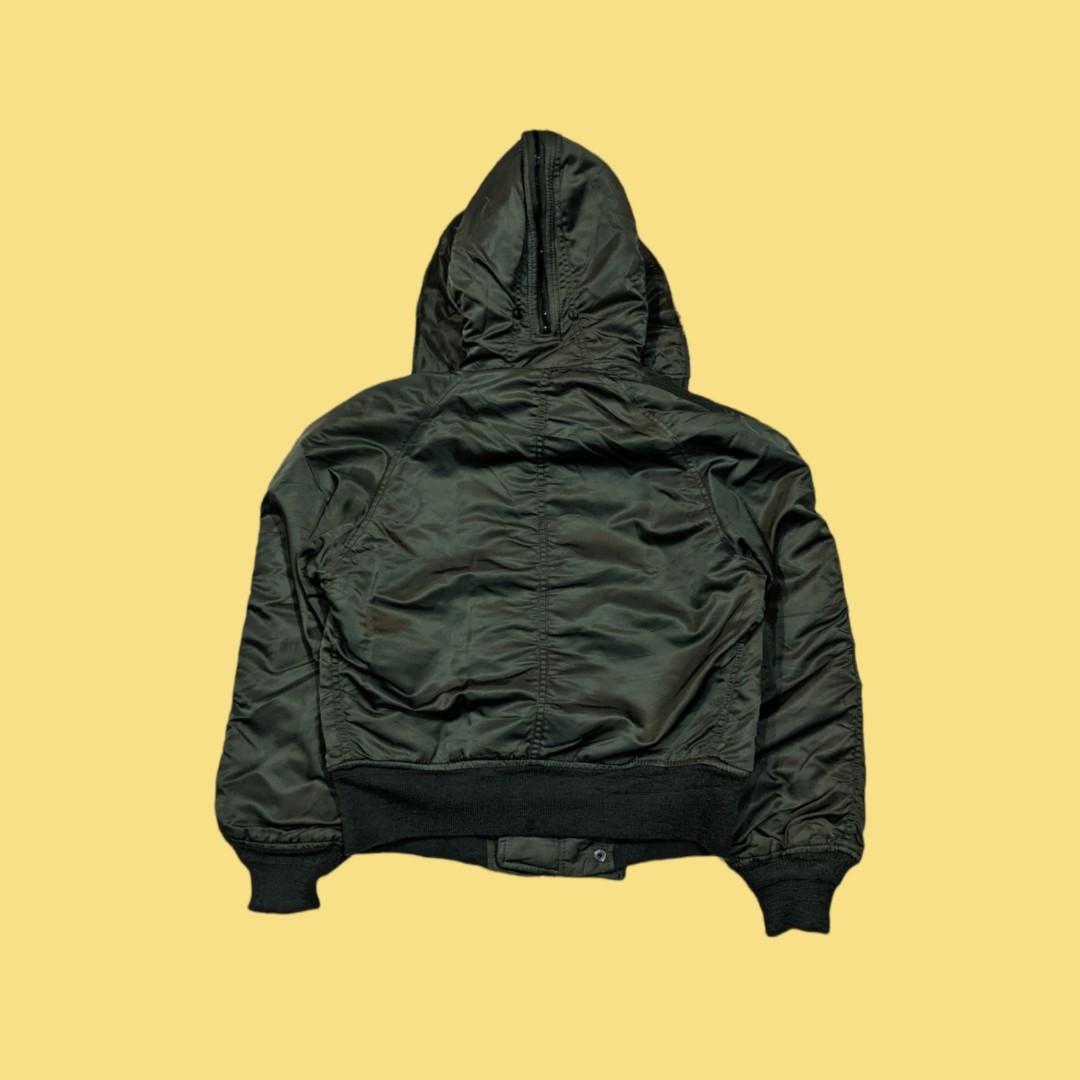 Vintage Alpha Industries N2B Bomber Jacket, Fesyen Pria, Pakaian , Baju Luaran di Carousell