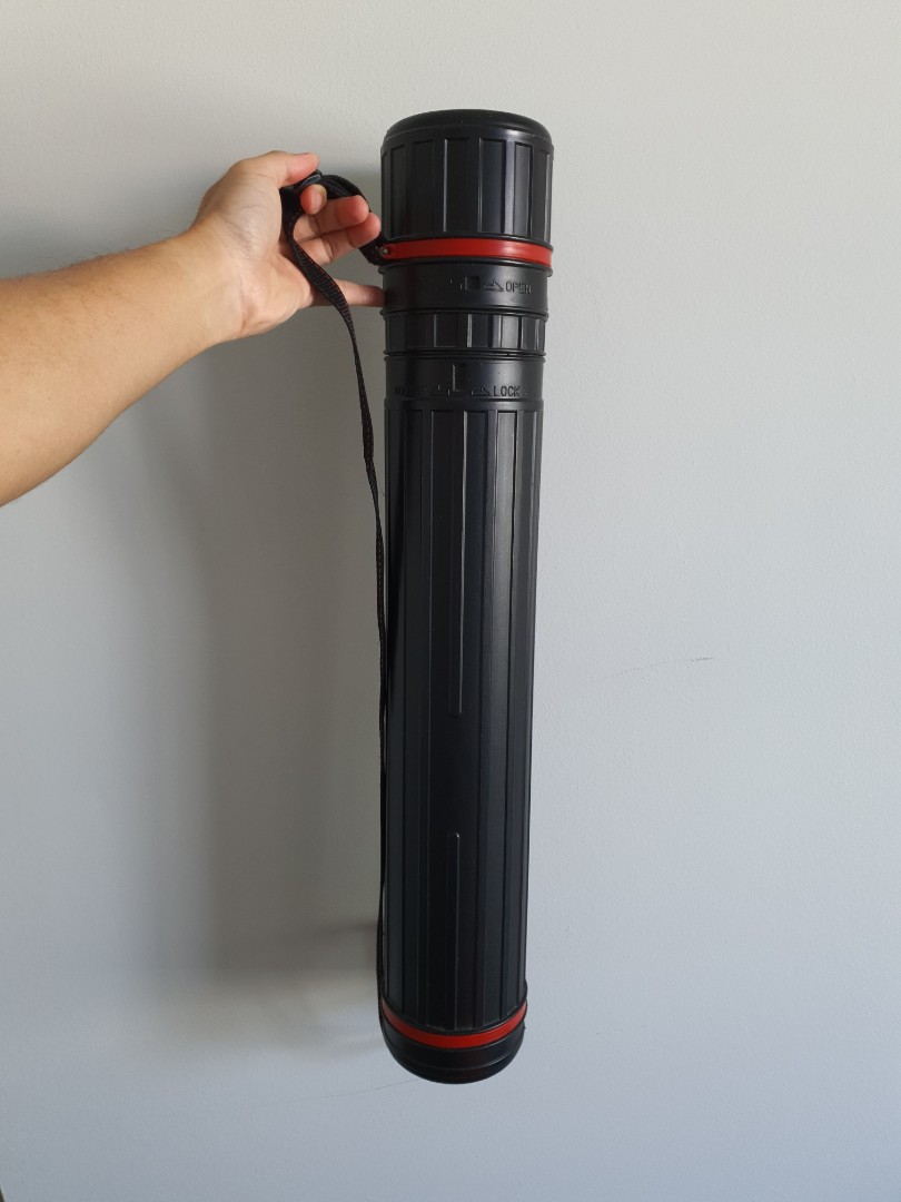 Extendable paper holder container tube poster, Hobbies & Toys ...