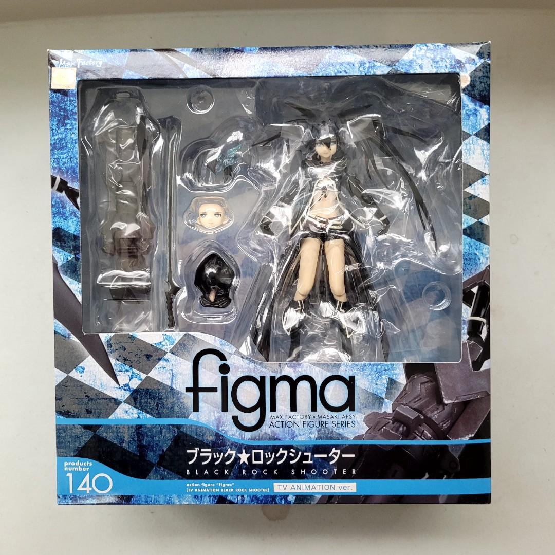 Figma 140 BLACK ROCK SHOOTER - TV ANIMATION VERSION, Hobbies & Toys ...