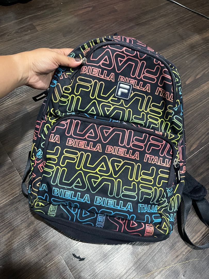 FILA BACKPACK, Women's Fashion, Bags & Wallets, Backpacks on Carousell