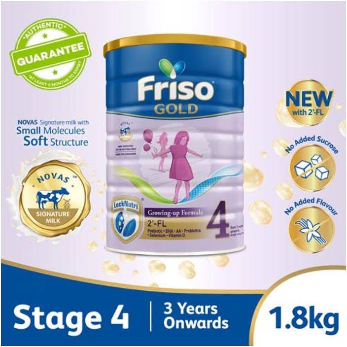 Friso gold stage 4 1.8kg, Babies & Kids, Nursing & Feeding ...