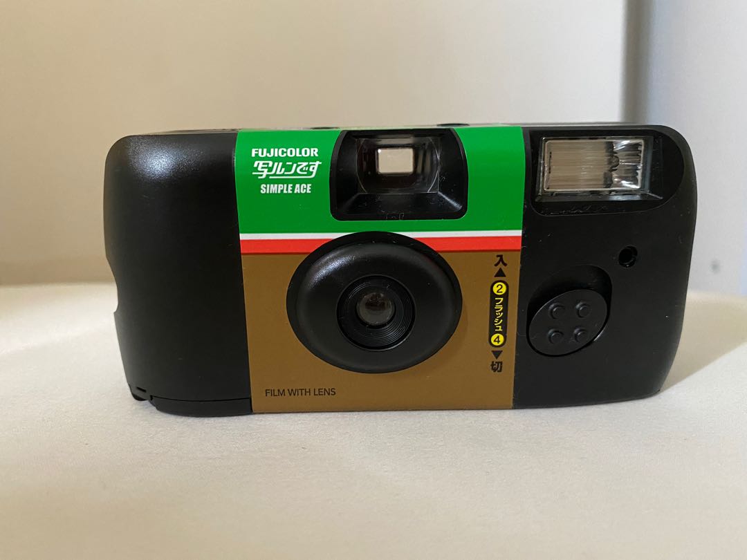Fujicolor disposable film camera, Photography, Cameras on Carousell