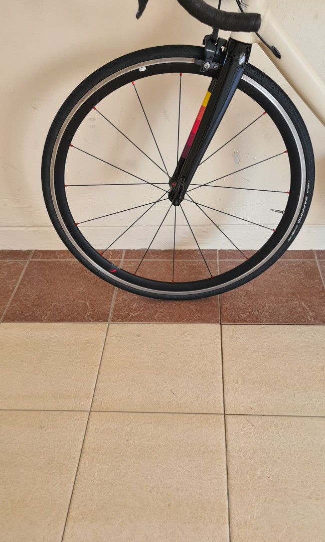 Fulcrum Racing 7 Aluminium wheelset 35mm Vittoria tyre 700c Shimano 11 ...