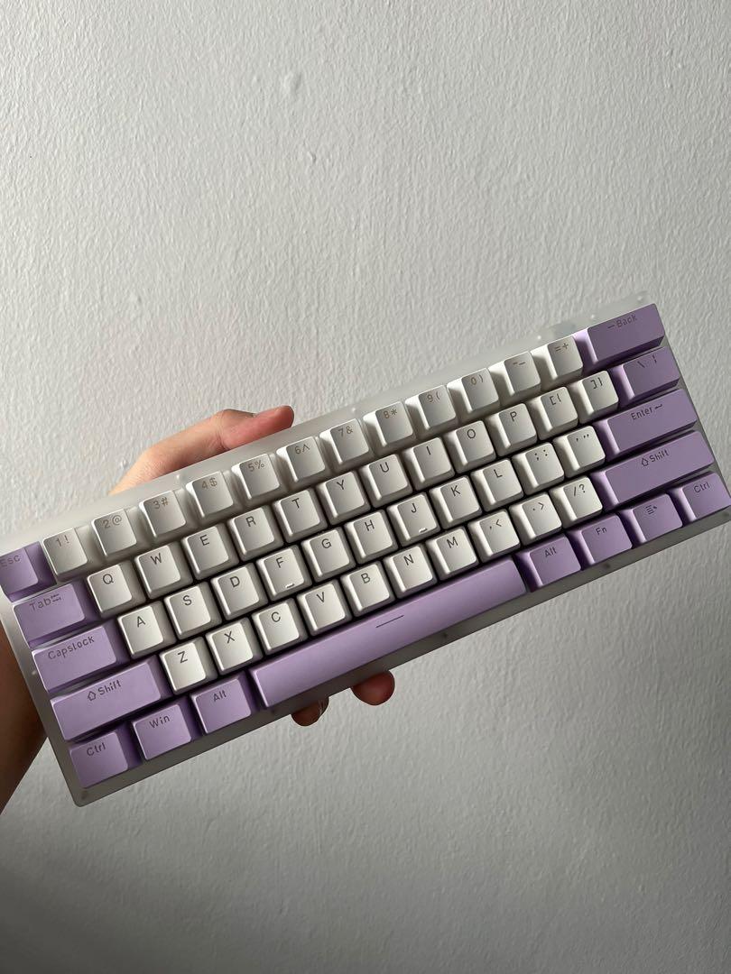 [PO] Gamakay K61 RGB Acrylic Custom Mechanical Keyboard, Computers ...